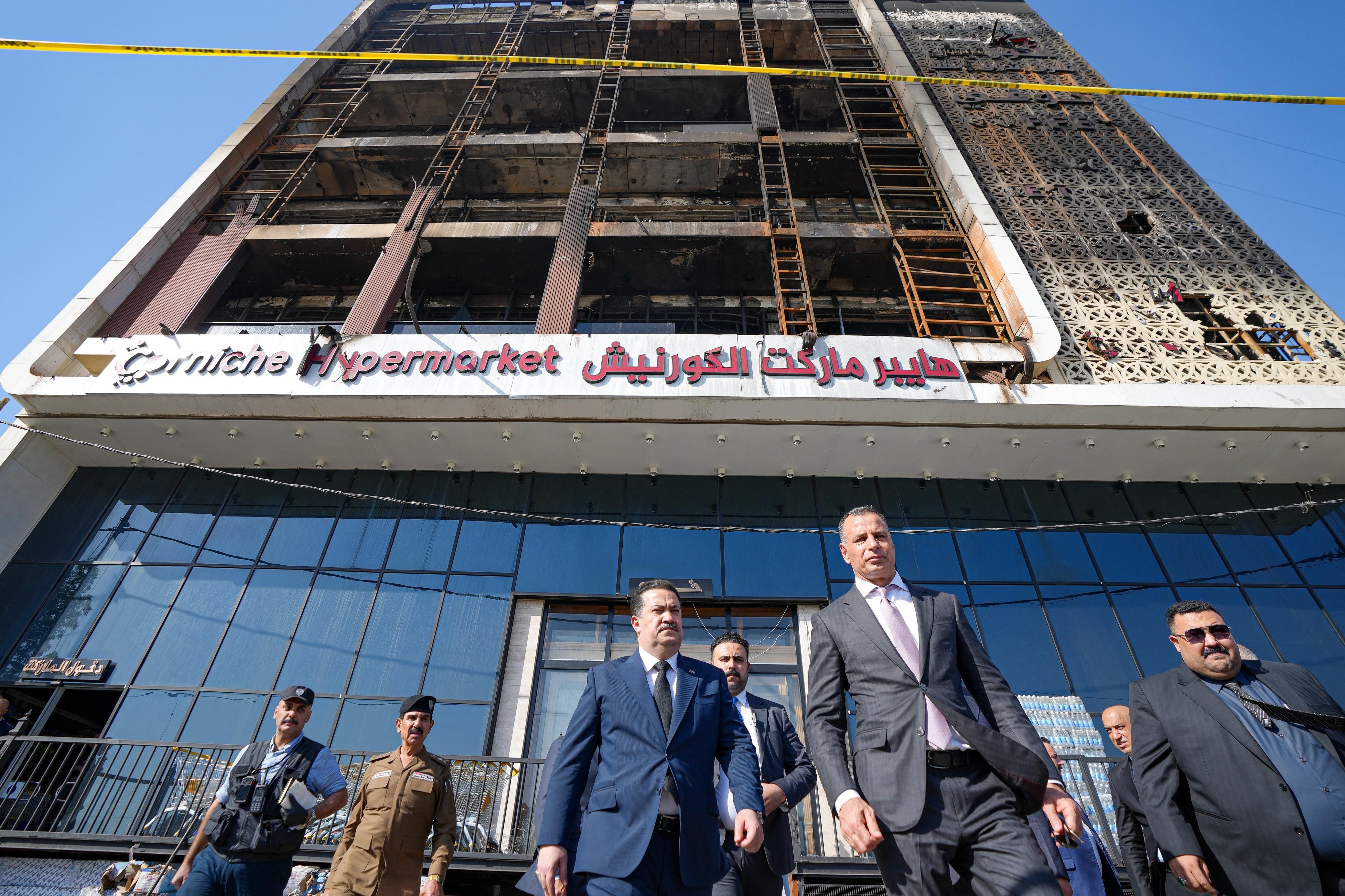 Death toll in the tragic Iraq mall fire rises to 70 as rescue efforts continue | Al Bawaba